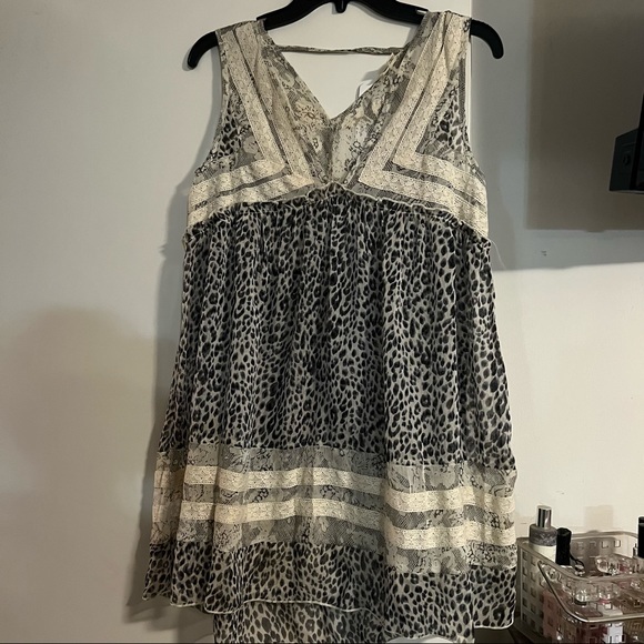 Apricot Lane | Tops | Apricot Lane Sheer Lace Tank | Poshmark